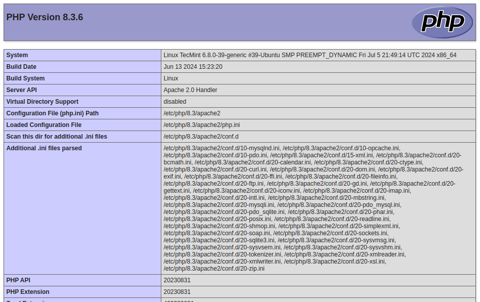 How to Install PHP 8.3 for Apache or Nginx on Ubuntu 24.04