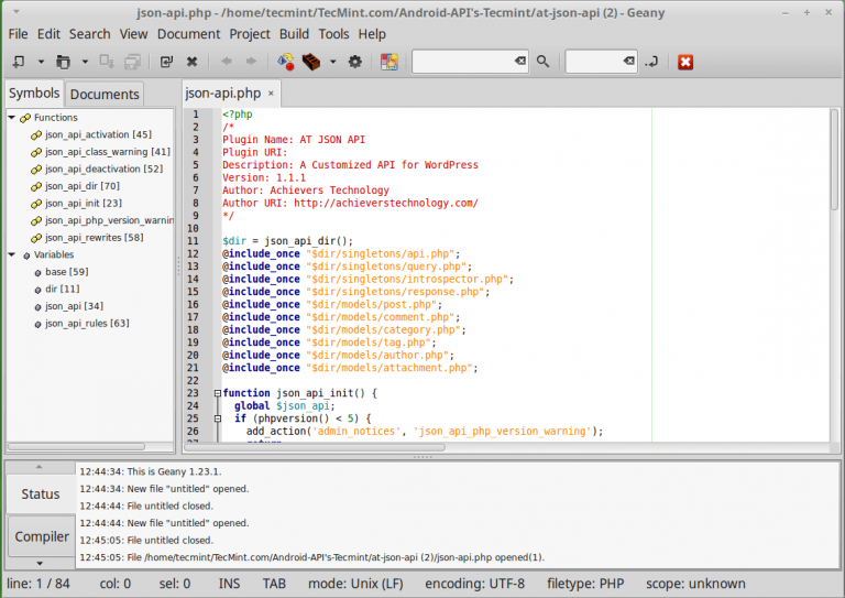 27 Best IDEs or Source Code Editors for Linux