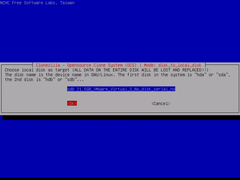 How to Clone or Backup Linux Disk Using Clonezilla