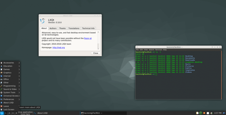 Comment Installer Le Dernier Bureau LXQt Dans Ubuntu Et Fedora - Tech ...