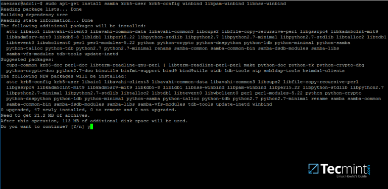 Create an Active Directory Infrastructure with Samba4 on Ubuntu - Part 1