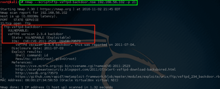 A Practical Guide to Nmap (Network Security Scanner) in Kali Linux
