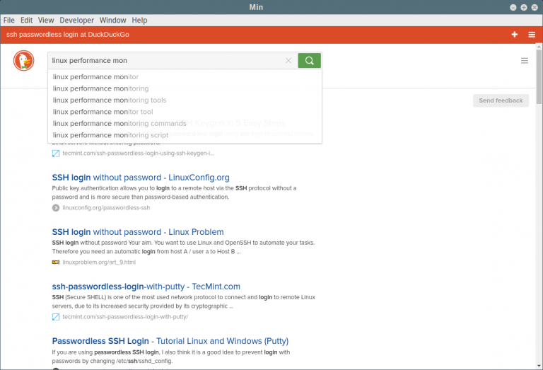 Min - A Lighter, Faster and Secure Web Browser for Linux