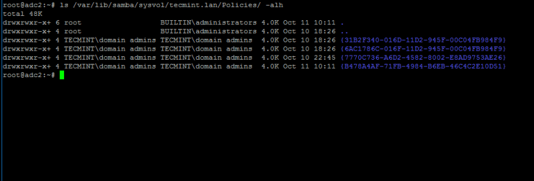 Setup SysVol Replication Across Two Samba4 AD DC with Rsync - Part 6