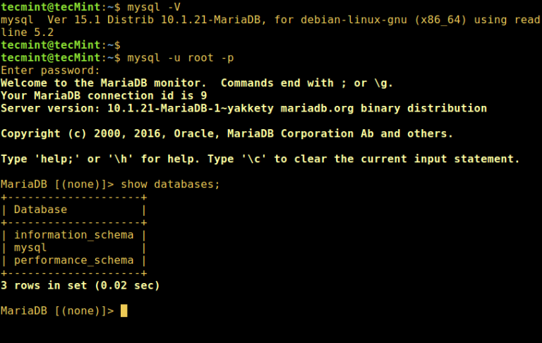 How to Install MariaDB 10 on Debian and Ubuntu