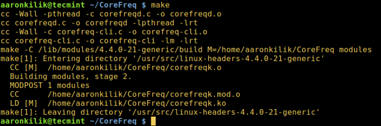 CoreFreq - A Powerful CPU Monitoring Tool for Linux Systems