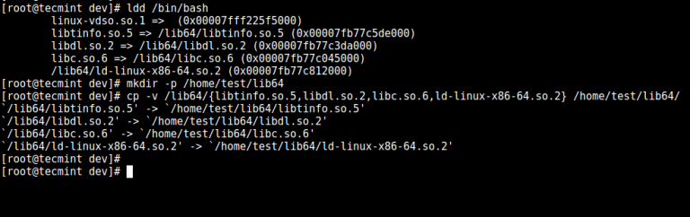 Restrict SSH User Access to Home Directory Using Chrooted Jail