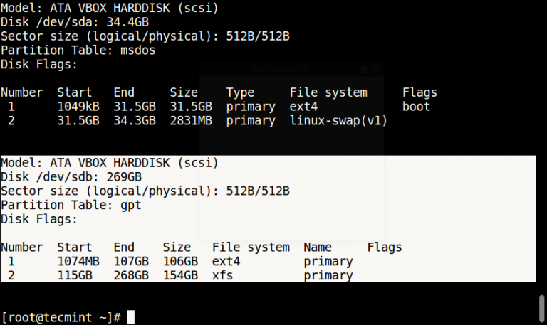 How to Move Home Directory to New Partition or Disk in Linux