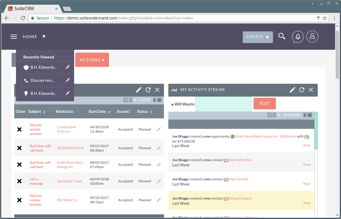 Install SuiteCRM Customer Relationship Management In Linux
