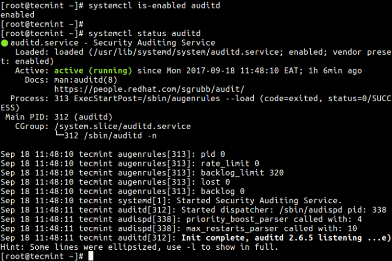 Learn Linux System Auditing with Auditd Tool on CentOS/RHEL