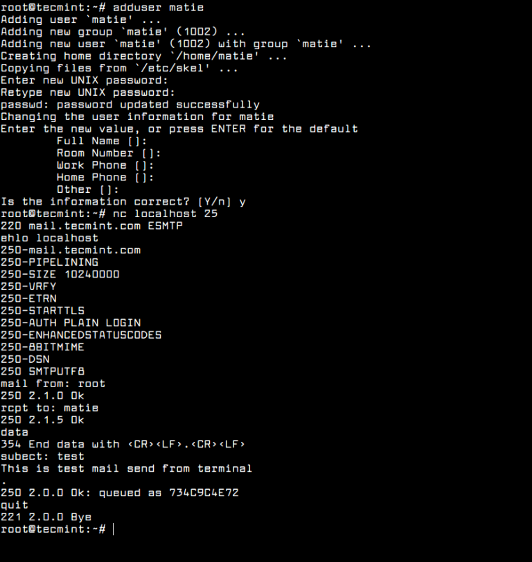 Install A Complete Mail Server With Postfix And Webmail In Debian 9