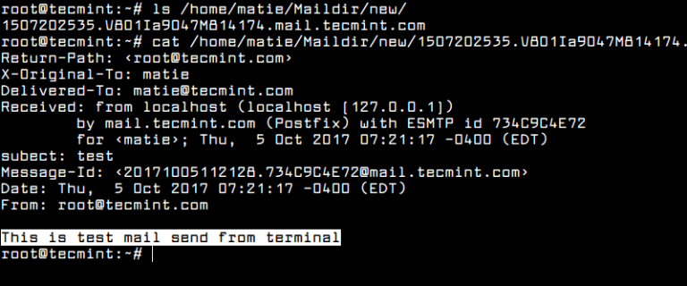 Install A Complete Mail Server With Postfix And Webmail In Debian 9