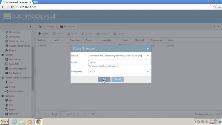How to Create Your Own NAS Storage with Openmdediavault