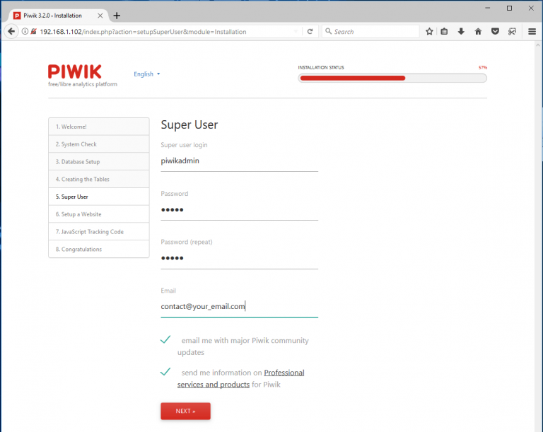How to Install Piwik (Alternative to Google Analytics) in Linux