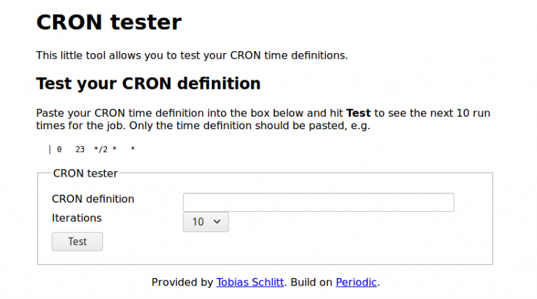 6 Online Tools for Generating and Testing Cron Jobs for Linux