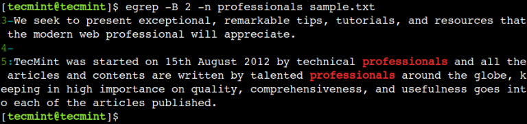20 Useful egrep Command Examples in Linux