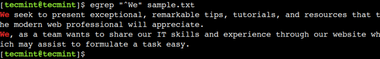 20 Useful egrep Command Examples in Linux