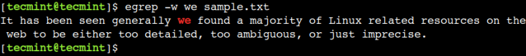 20 Useful egrep Command Examples in Linux