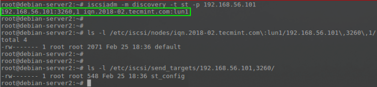 How to Setup iSCSI Server (Target) and Client (Initiator) on Debian 9