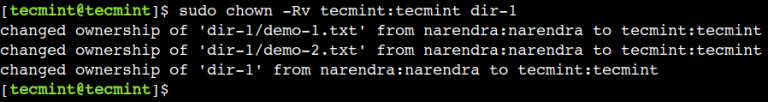 11 Linux Chown Command Examples to Change File Ownership