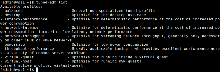 Tuned - Automatic Performance Tuning of CentOS/RHEL Servers
