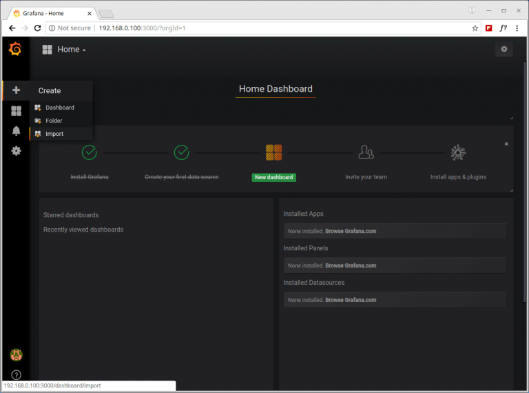 Install Glances, InfluxDB and Grafana to Monitor CentOS 7