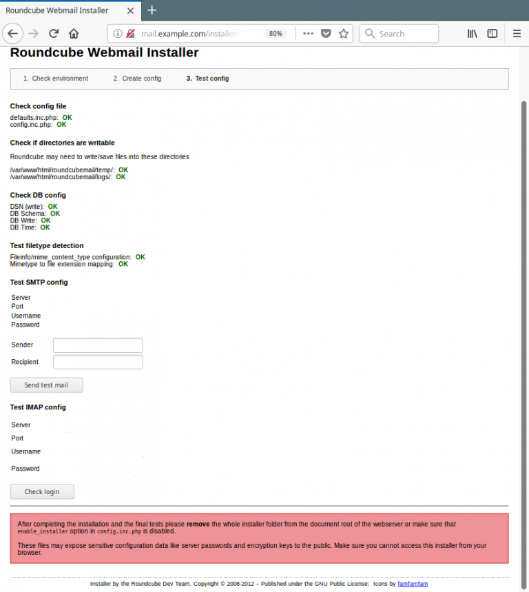 How to Install Roundcube Webmail on CentOS/RHEL 8/7