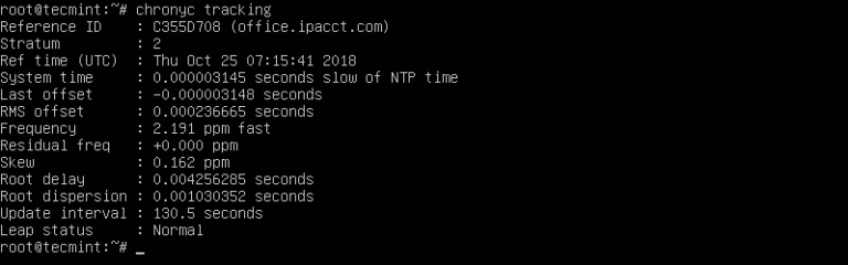 How to Install and Use Chrony in Linux | LaptrinhX