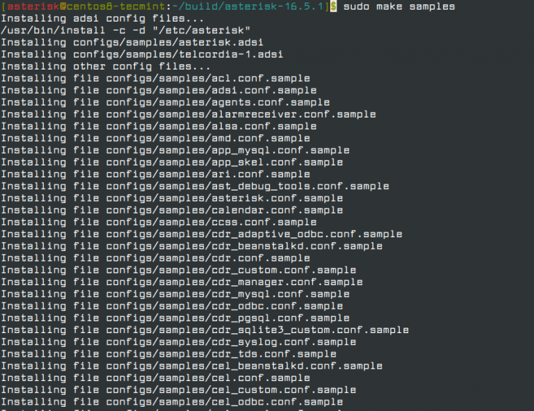 How to Install Asterisk on CentOS/RHEL 8/7