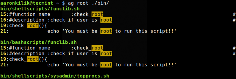 The Silver Searcher - A Code Searching Tool for Programmers