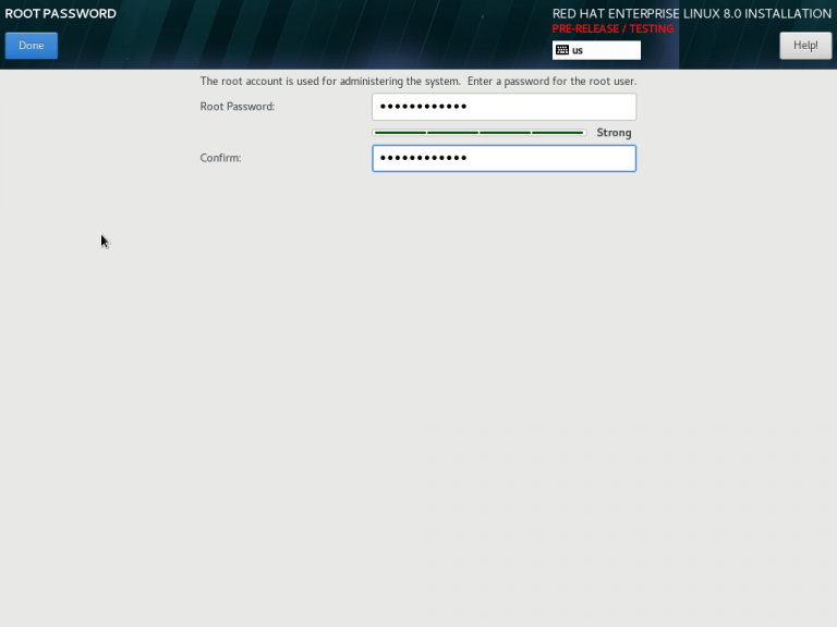 Installation of RHEL 8 with Screenshots