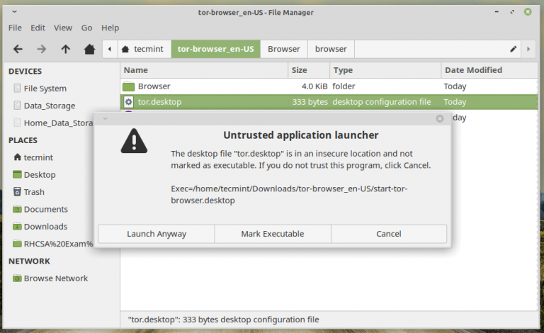 Tor Browser: Secure Anonymous Web Browsing in Linux