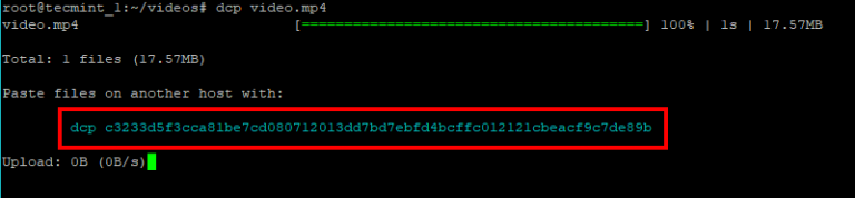 Dcp Transfer Files Between Linux Hosts Using Peer To Peer Network