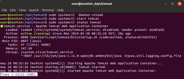 How to Install Apache Tomcat in Ubuntu