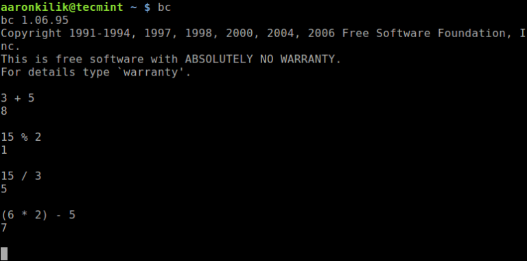 5 Useful Ways to Do Arithmetic in Linux Terminal