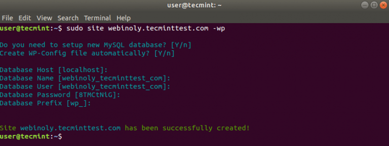 Webinoly Install Optimized Wordpress Website With Free Ssl