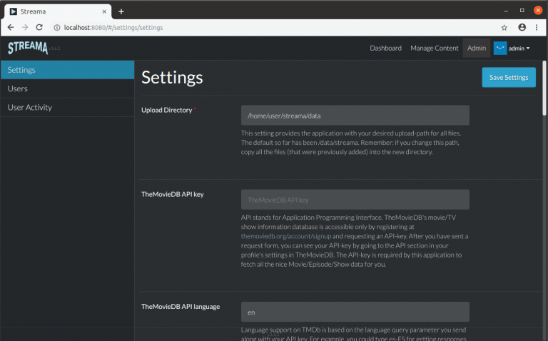 Streama - Create Your Own Personal "Netflix" in Linux
