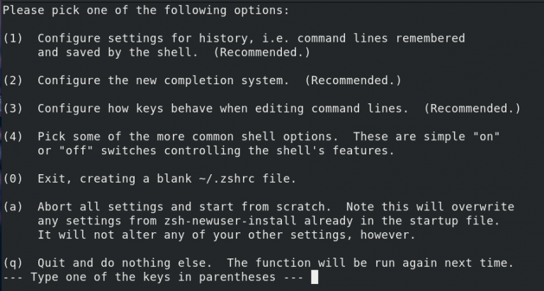 How To Install And Setup Zsh Z Shell In Fedora
