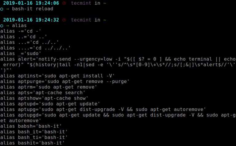 Bash It Bash Framework To Control Your Scripts And Aliases