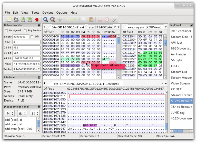 Top Hex Editors For Linux 5549
