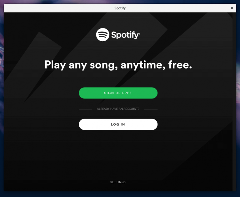 Install Spotify [Music Streaming] in Fedora Linux