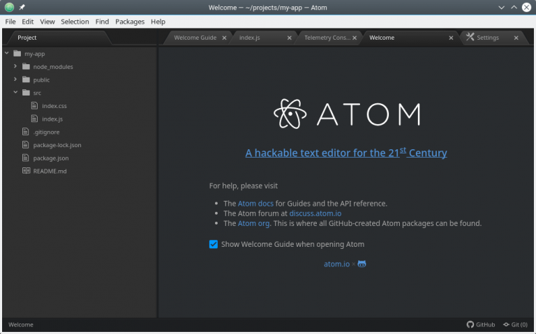 3 Ways to Install Atom Text Editor in openSUSE