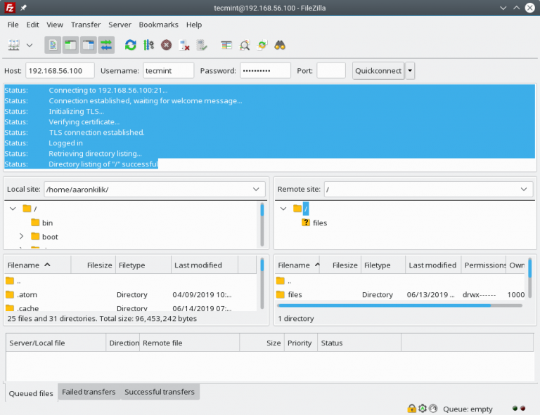 Setup Secure Ftp File Transfer Using Ssltls In Rhel 8