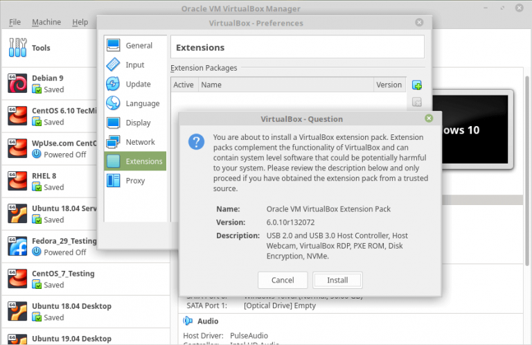 How to Enable USB in VirtualBox