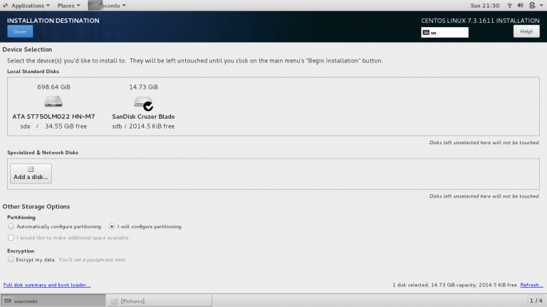 How to Install CentOS 7 in a USB Drive