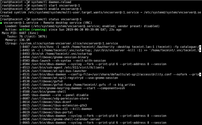 How to Install VNC Server on RHEL 8