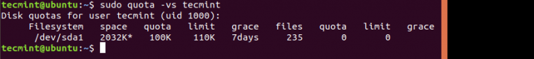 How to Set Filesystem (Disk) Quotas on Ubuntu