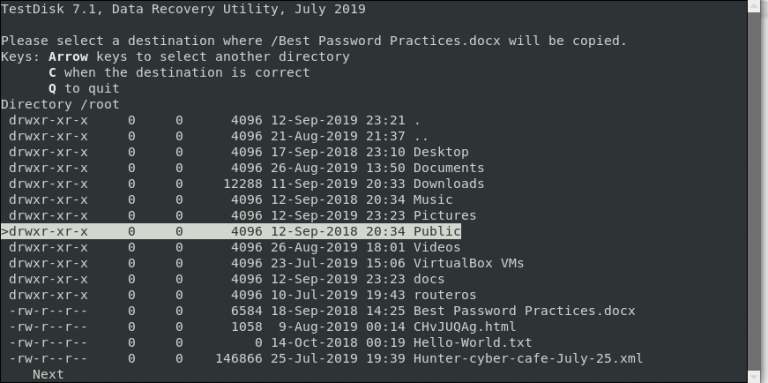 How to Recover Deleted Files Using TestDisk in Linux