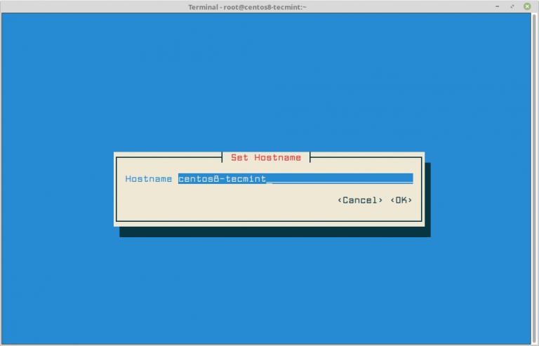 Initial Server Setup with CentOS/RHEL 8