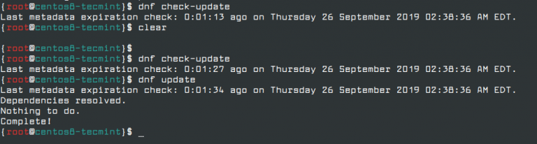 Initial Server Setup with CentOS/RHEL 8